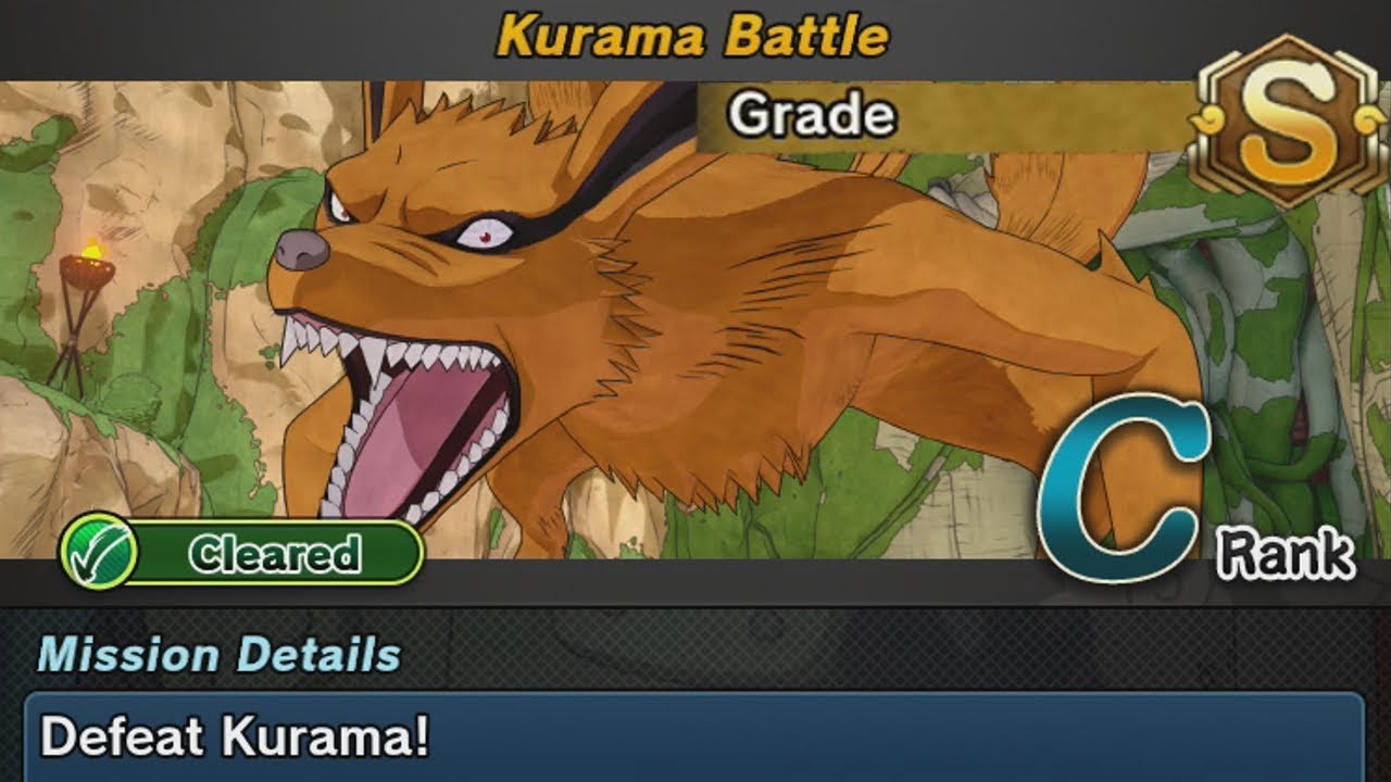 Kurama Battle (C) - Grade-S | Naruto to Boruto: Shinobi Striker - YouTube