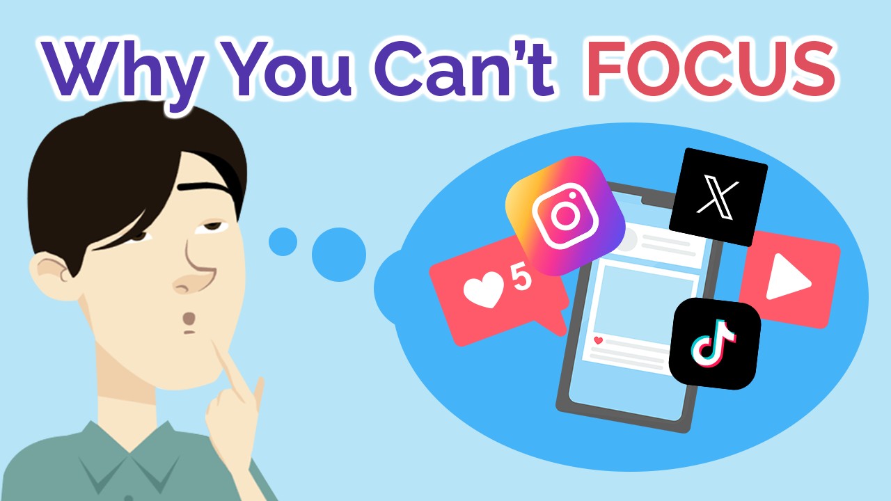 This is Why You CAN’T FOCUS | 6 Factors That Must Change - YouTube