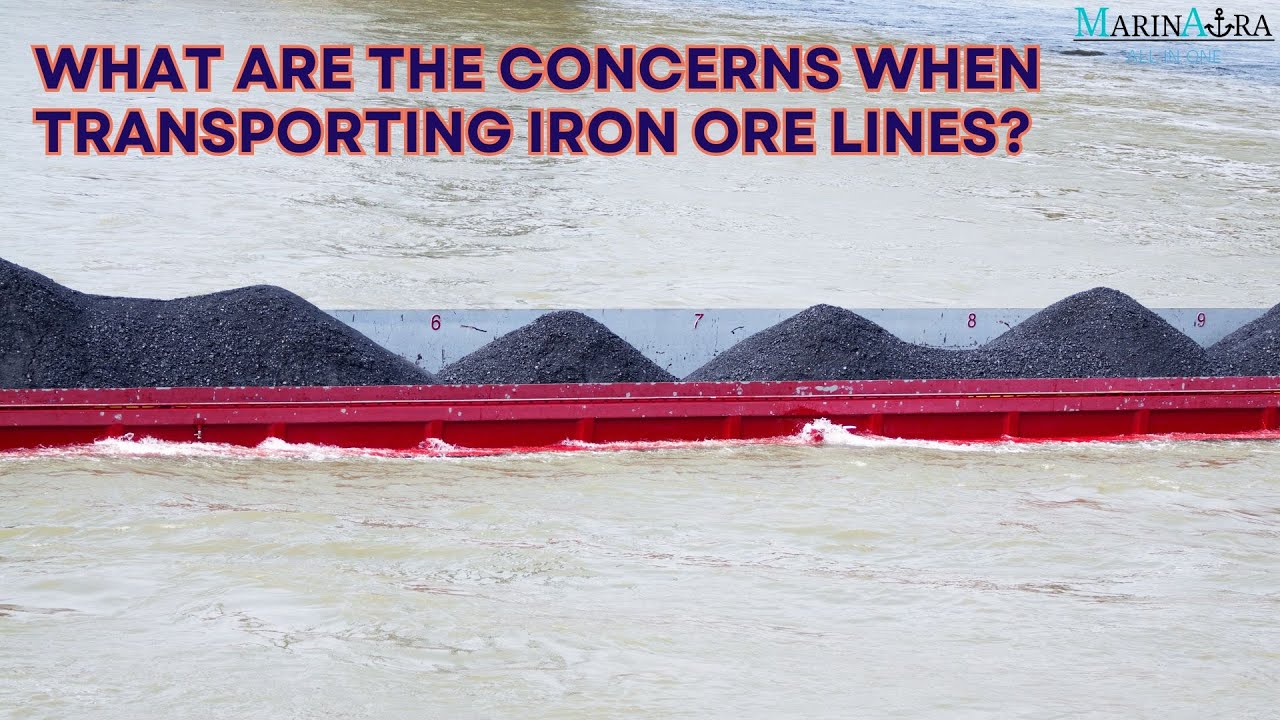 What are the concerns when transporting iron ore lines? - YouTube