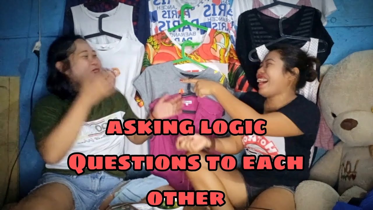 Asking logic questions 🤔 (nabablanko karin ba? 😅) - YouTube