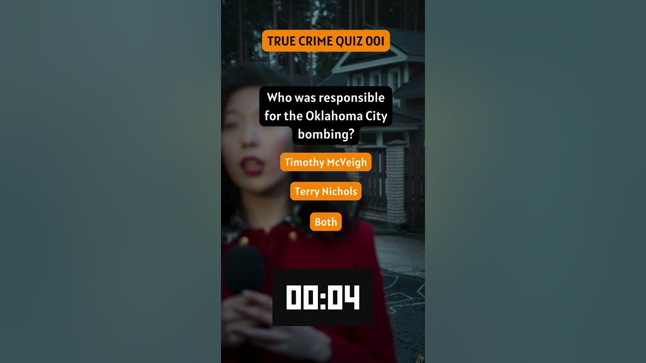 🔥 True Crime Quiz: Who Bombed Oklahoma City? 💥 - YouTube