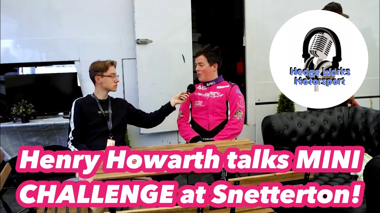 Henry Howarth talks 2025 MINI CHALLENGE at Snetterton! - YouTube