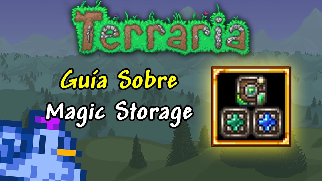 Cómo usar el Magic Storage en Terraria | Maggieozs - YouTube