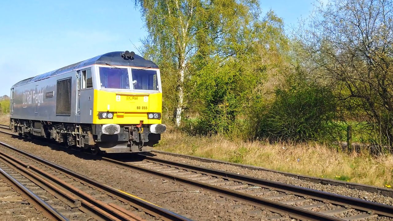 DC Rail Class 60 - 66055 - 0Z60 Rectory Jn (Colwick Colas) to ...
