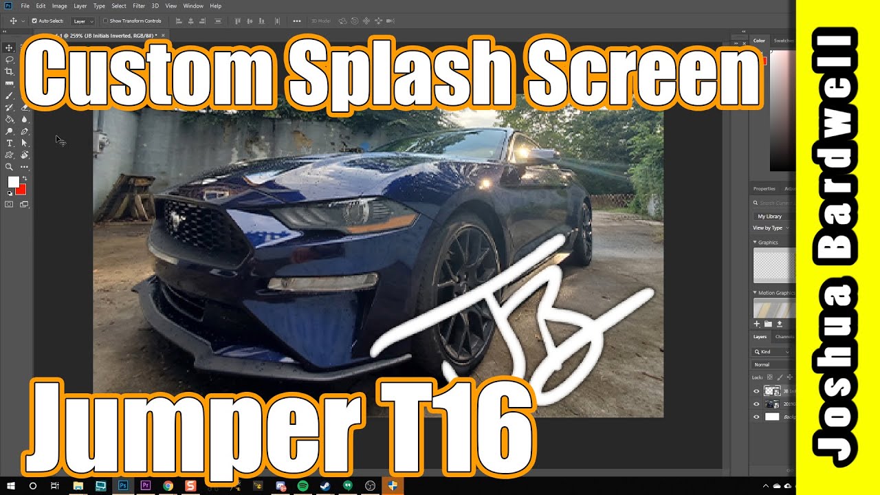 Jumper T16 Custom Splash Screen HOW TO - YouTube