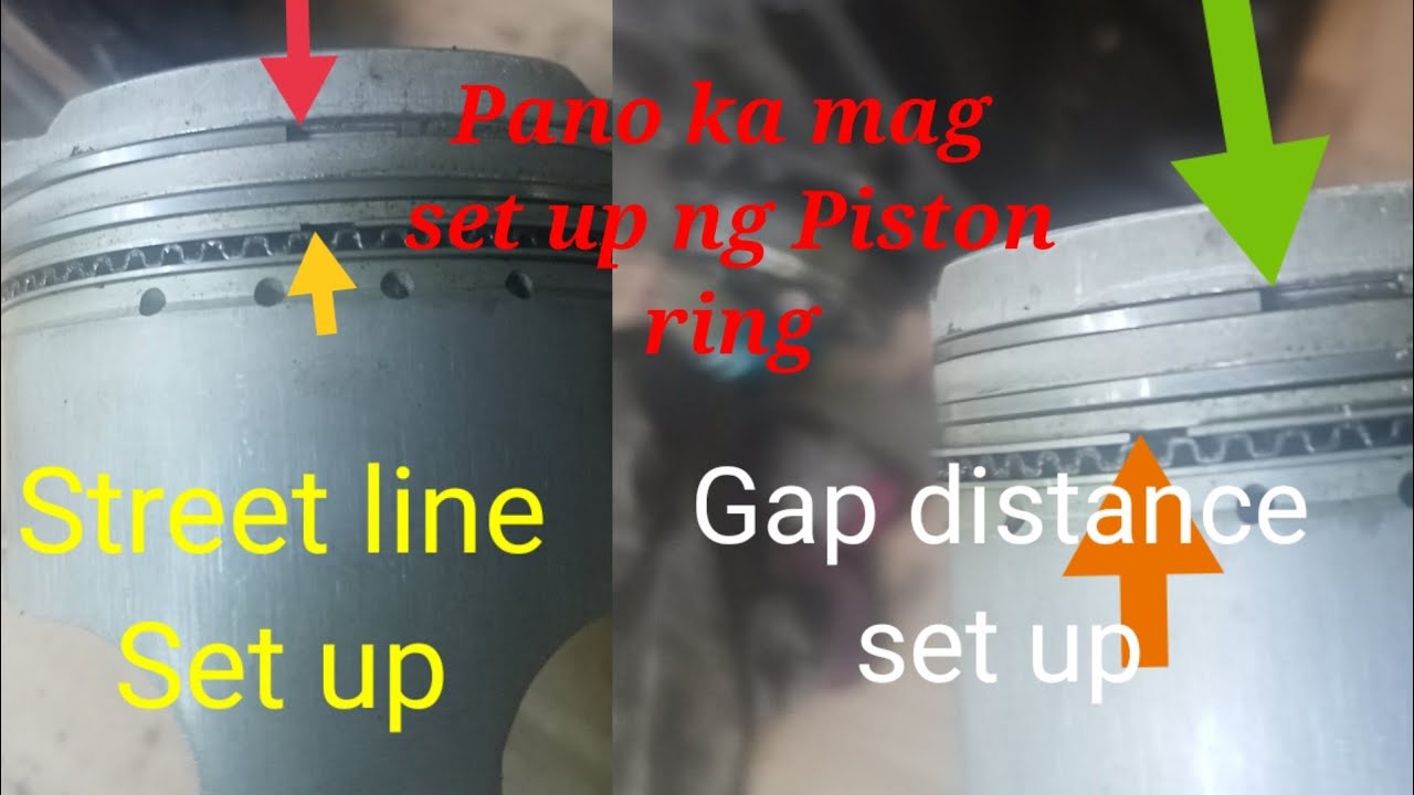 F6A Suzuki Multicab position Set up Piston ring - YouTube