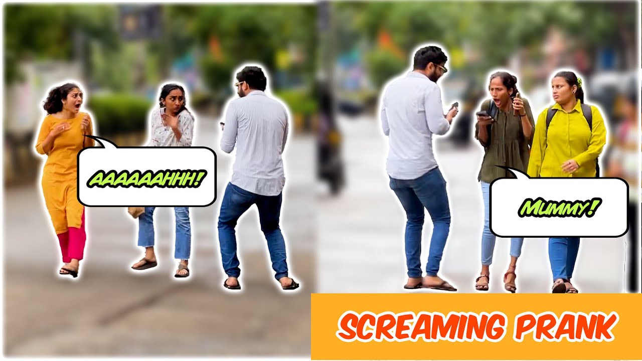 Screaming prank | Funny reactions | MKP - YouTube