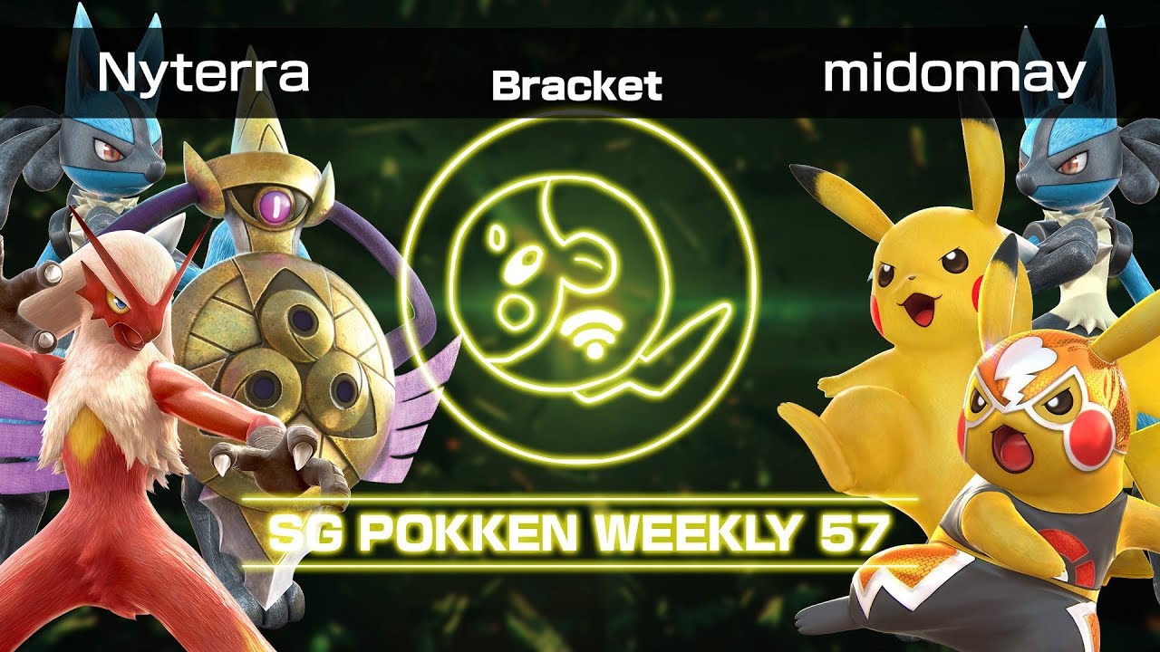 SGPW v. 57 - Pokkén DX 3v3 Bracket: Nyterra vs. midonnay - YouTube