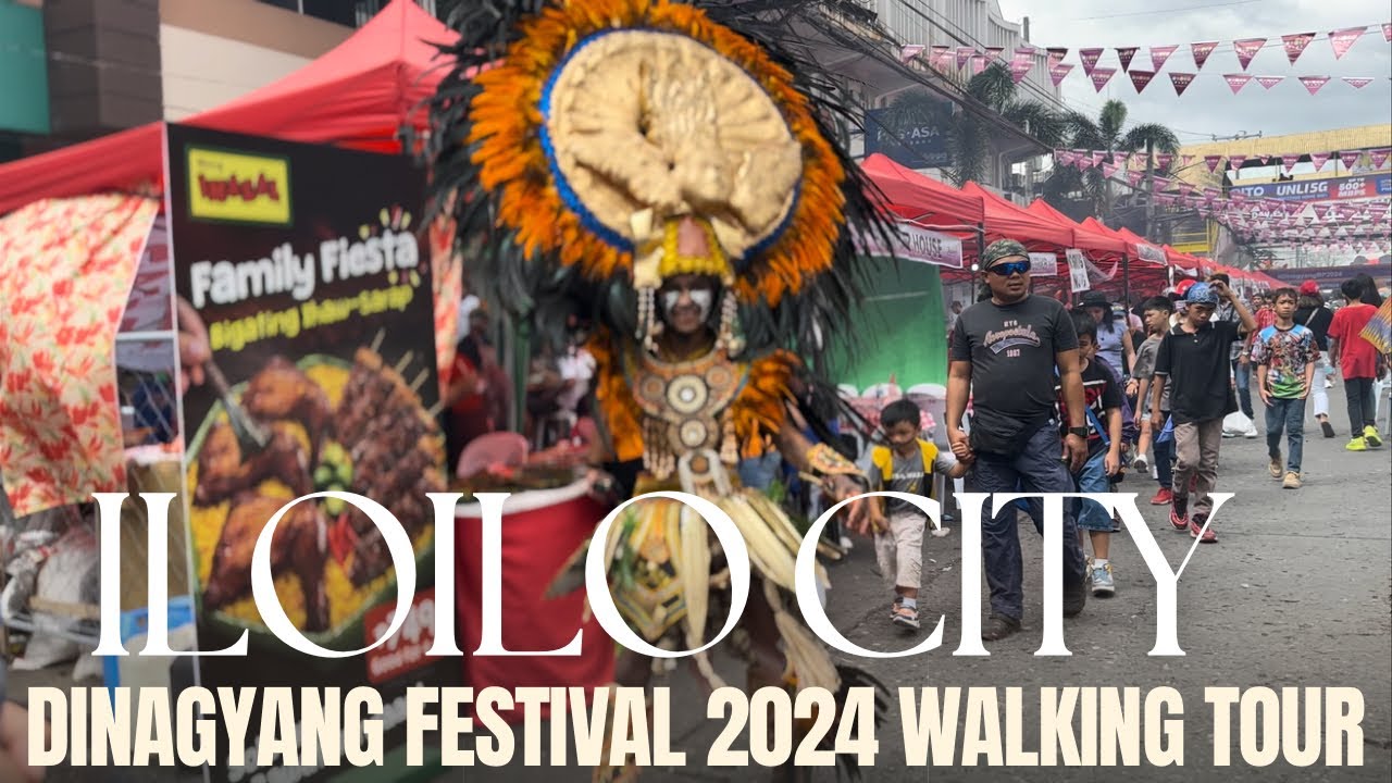2024 Dinagyang Festival In Iloilo City – A Walking Tour - YouTube