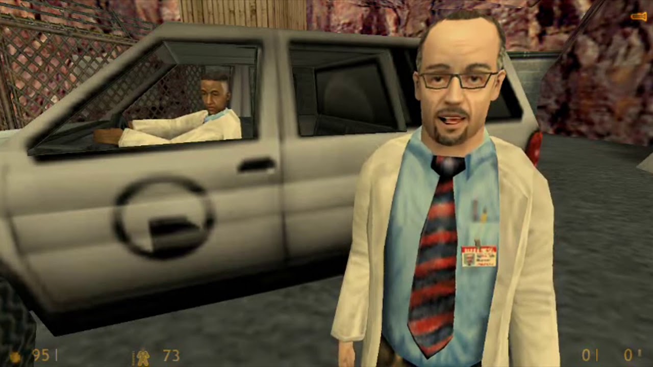 Barney Calhoun at the end of Half Life Blue Shift - YouTube