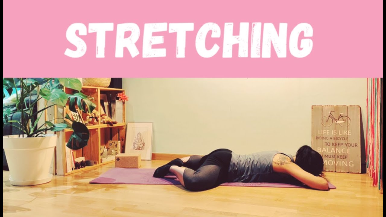 STRETCHING - ESTIRAMIENTOS para todo el cuerpo (51min) - YouTube