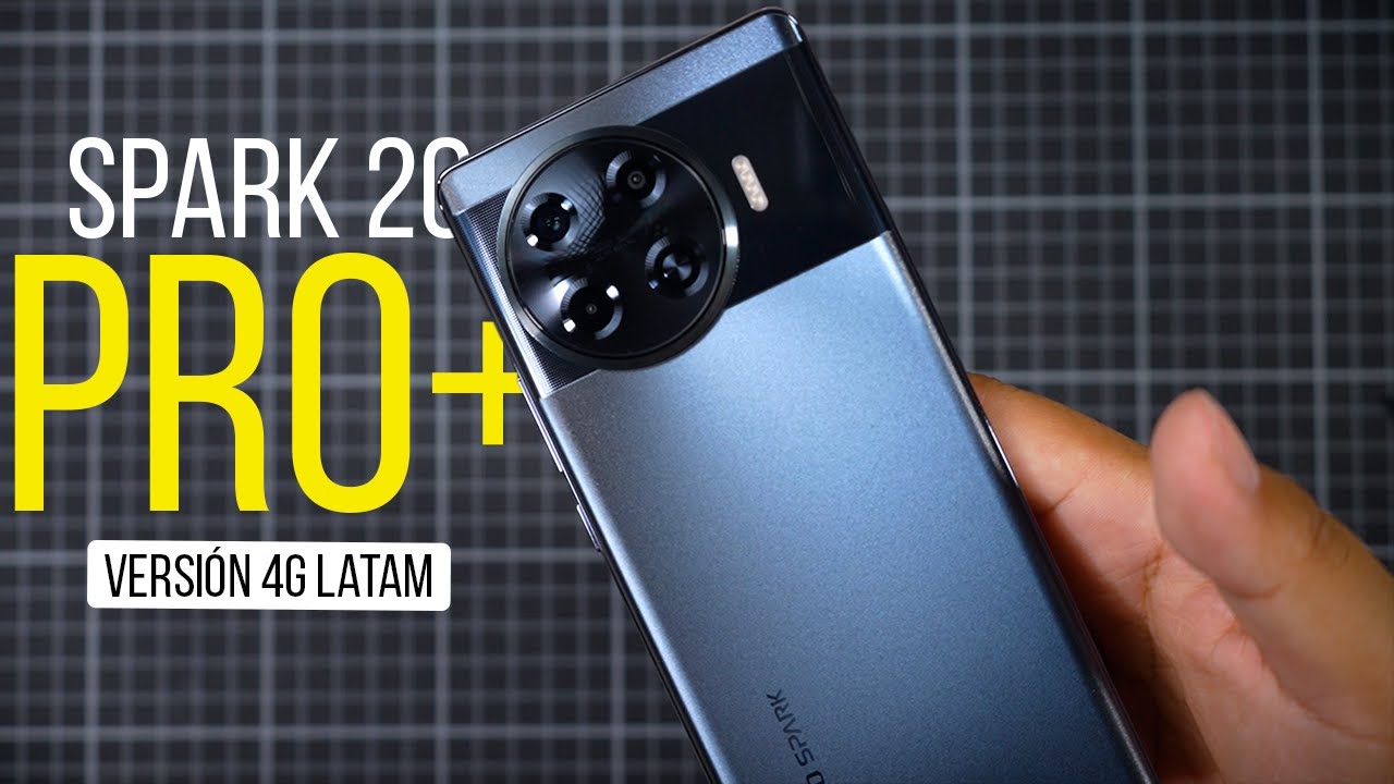 TECNO SPARK 20 PRO PLUS│UNBOXING en ESPAÑOL│Con PANTALLA ULTRA ...