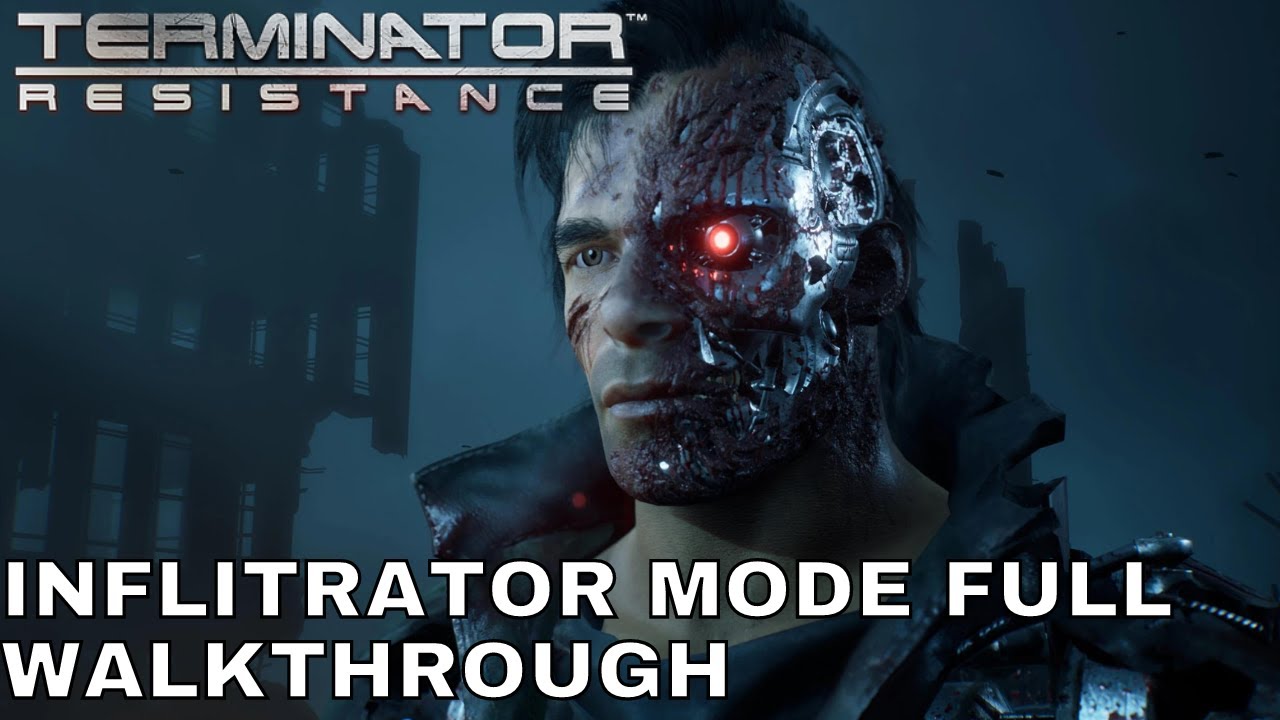 TERMINATOR RESISTANCE (PS5) INFILTRATOR MODE DLC Full Playthrough - YouTube
