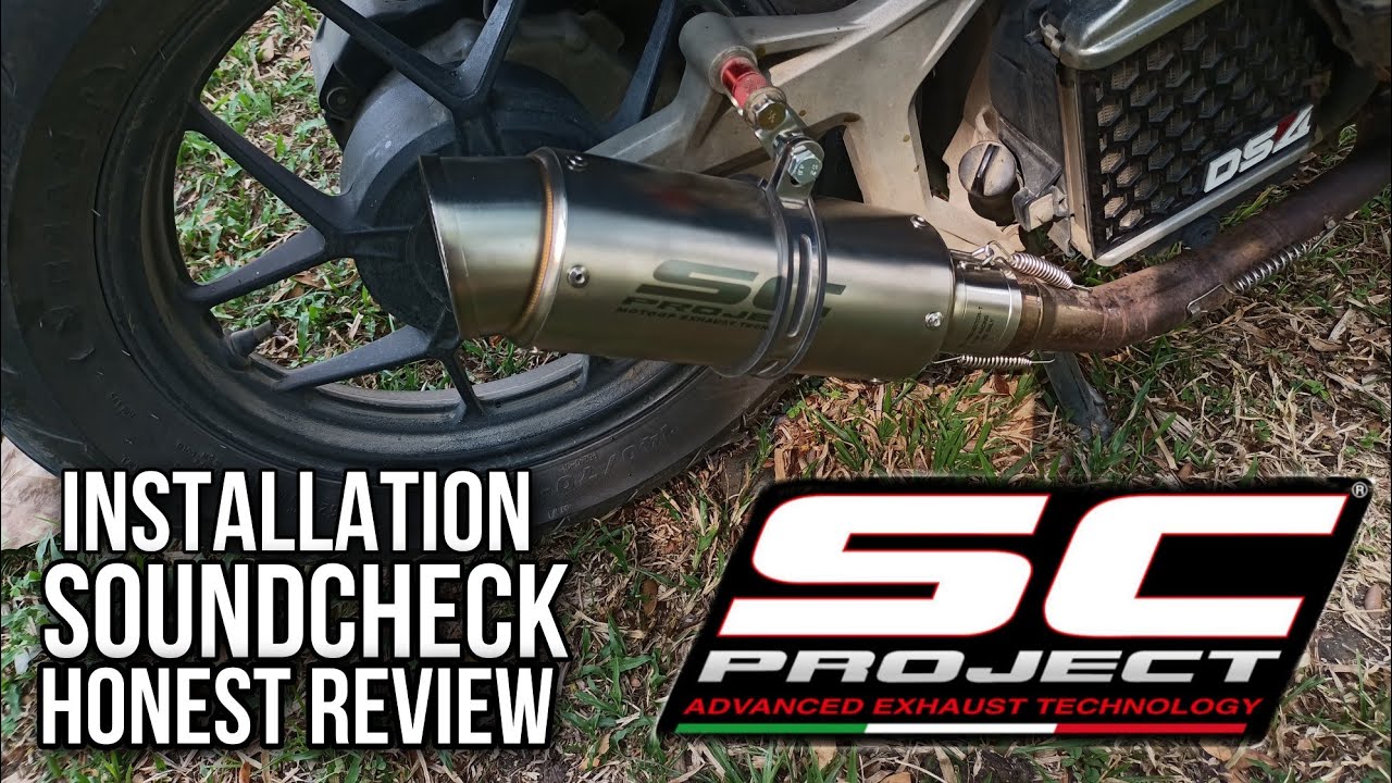 Installing SC PROJECT| HONDA CLICK 125i | Installation and Honest ...