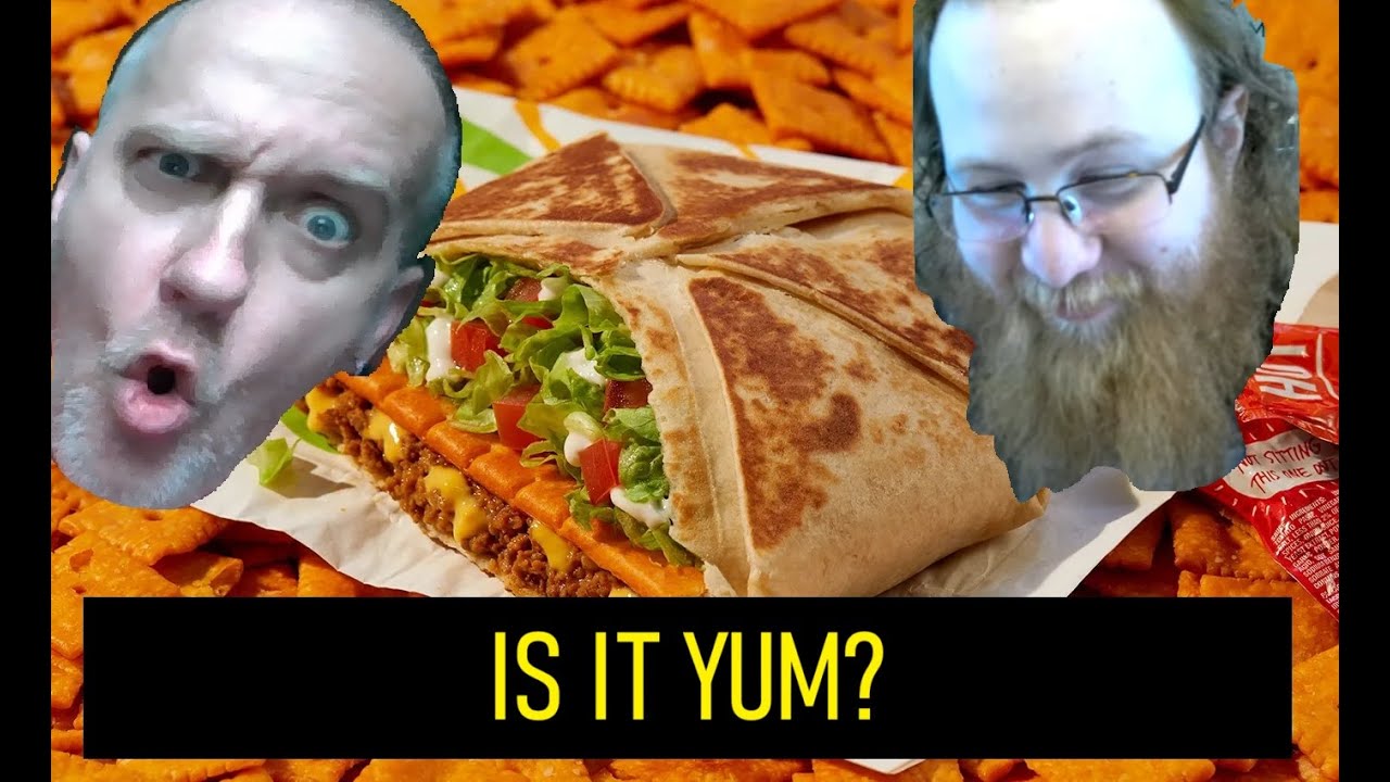 Thomas Eats Delicous Big Cheez-It Tostada at Taco Bell part 2 YUM - YouTube