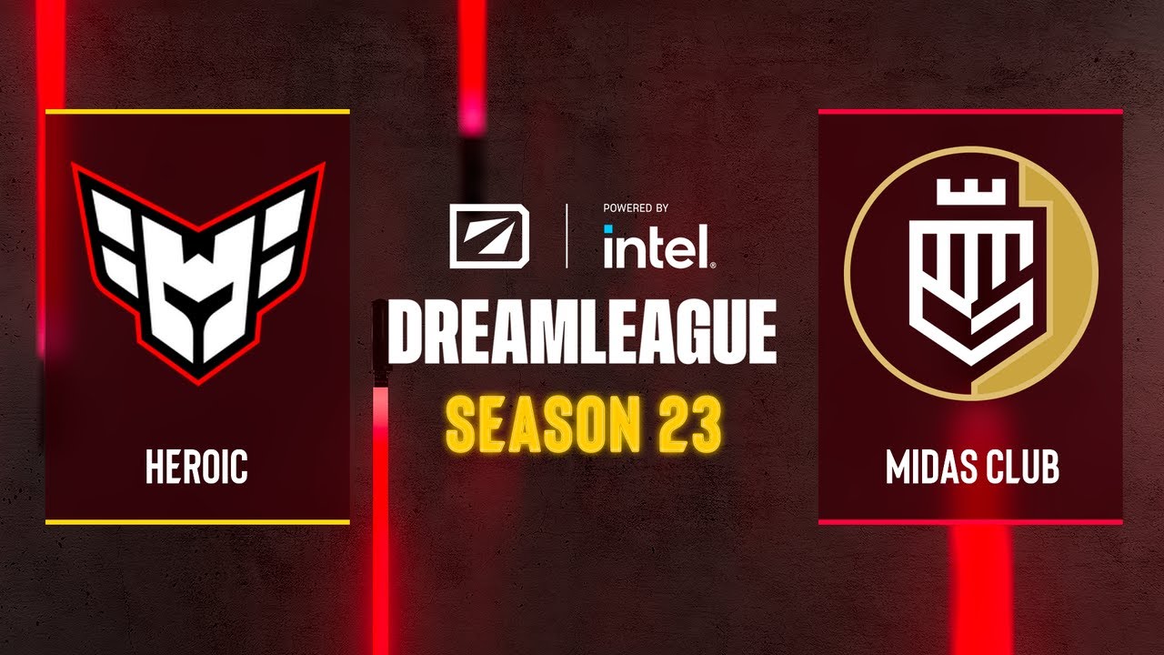 Dota2 - Heroic vs Midas Club - Game 2 - DreamLeague Season 23 - CQ - SA ...
