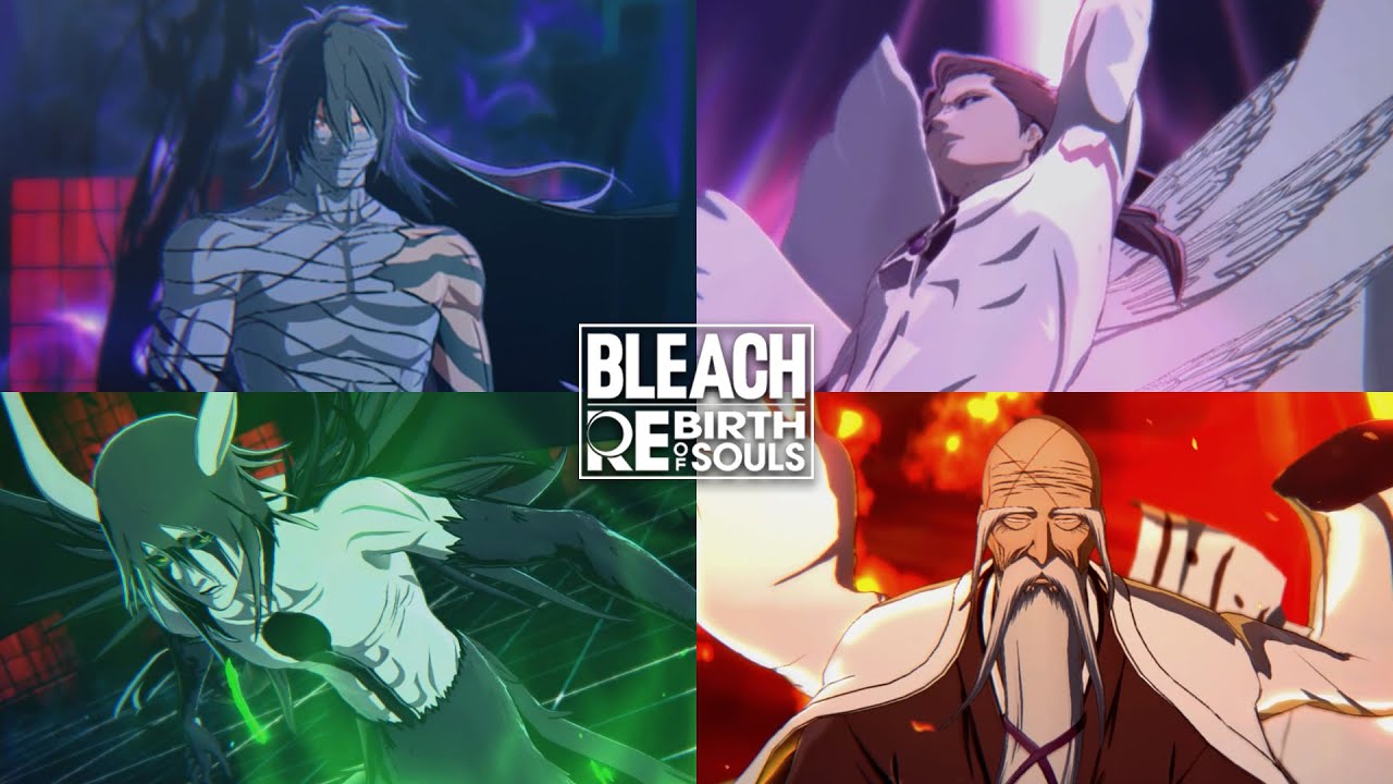 Bleach Rebirth Of Souls - All Characters Ultimate Attacks, Bankais ...