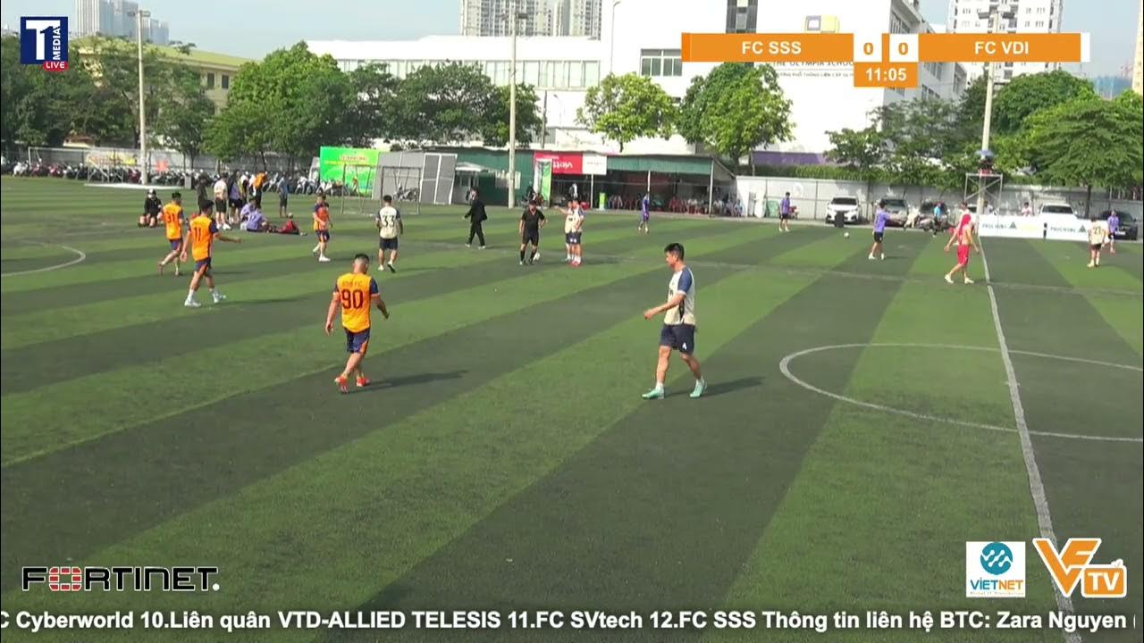 FULLMATCH FC SSS VS FC VDI🏆 GIẢI BÓNG ĐÁ VIETNET VÀ ĐỐI TÁC 2025 - CÚP FORTINET| VFTV - YouTube