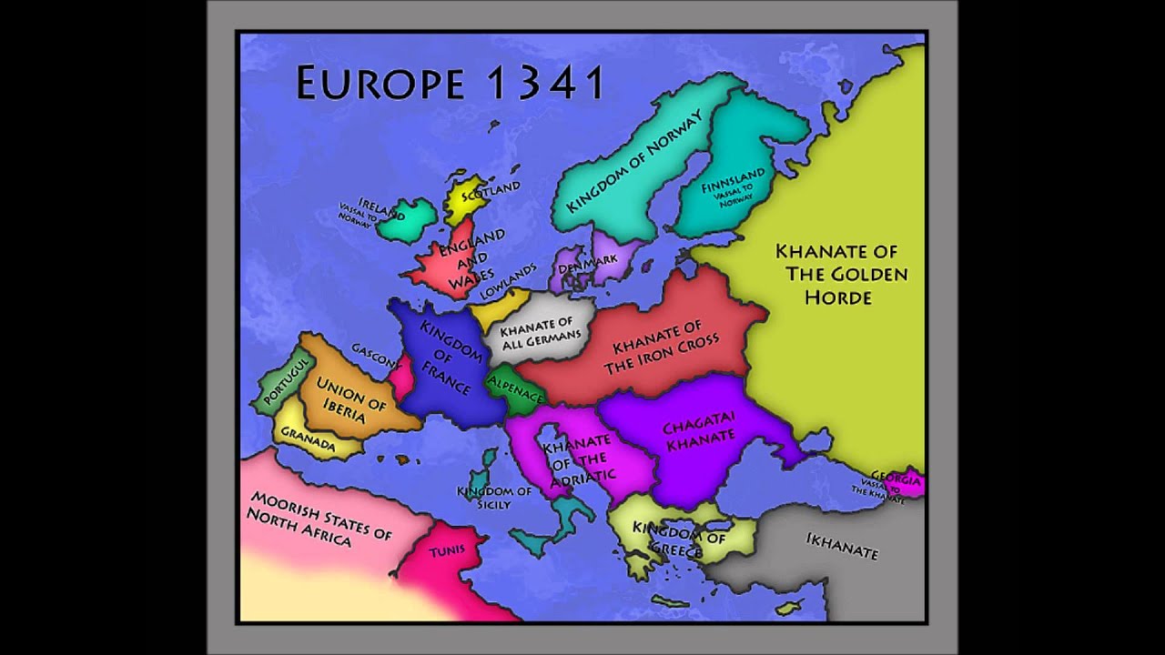 What if the Mongols conquered Europe in 1341 AD？ - YouTube