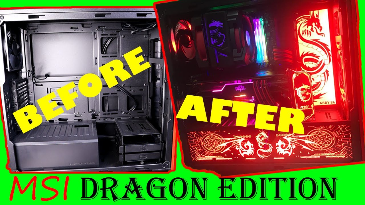 MSI DRAGON EDITION CASING DECO (EP 03) | 2021 | MALAYSIA #MSI #DRAGON # ...