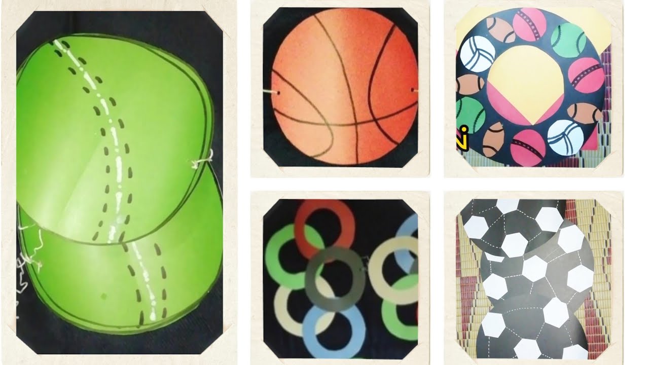 DIY|| SPORTS DAY Decor|| Wall HANGINGS|| 5-CRAFTY IDEAS ...