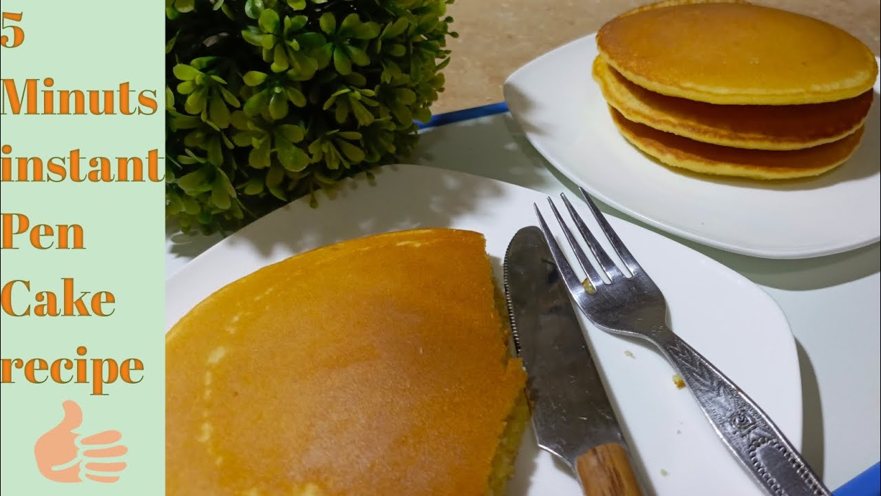 Pencake Recipe l Instant Pencake l Homemade Pencake l Aasan recipes ...