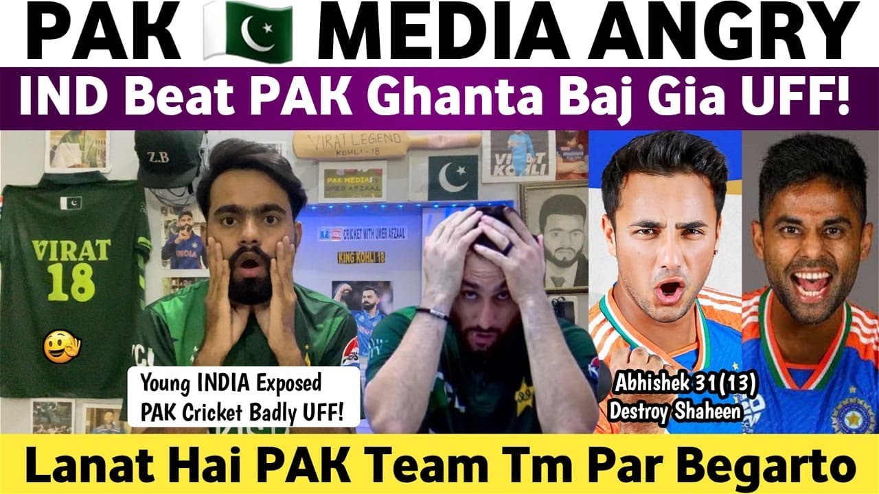 Pak Media Angry on Ind Beat Pak Asia Cup 2025 | Ind Vs Pak Asia Cup ...