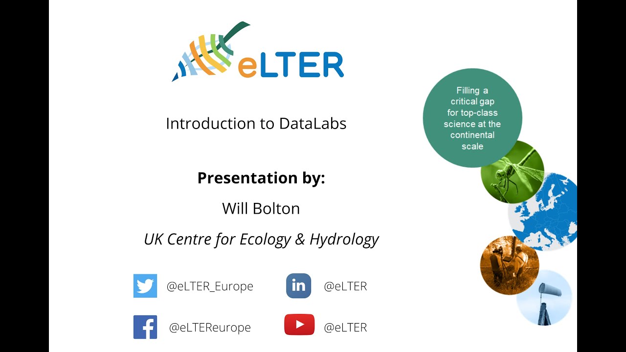 Introduction to DataLabs - eLTER Lectures - YouTube