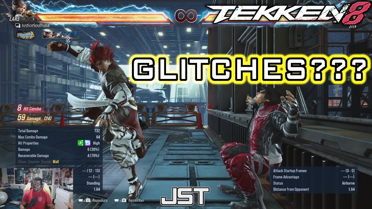 Invisible Walls? Glitchy Wall Combo? Lars in TEKKEN 8 might need bug ...