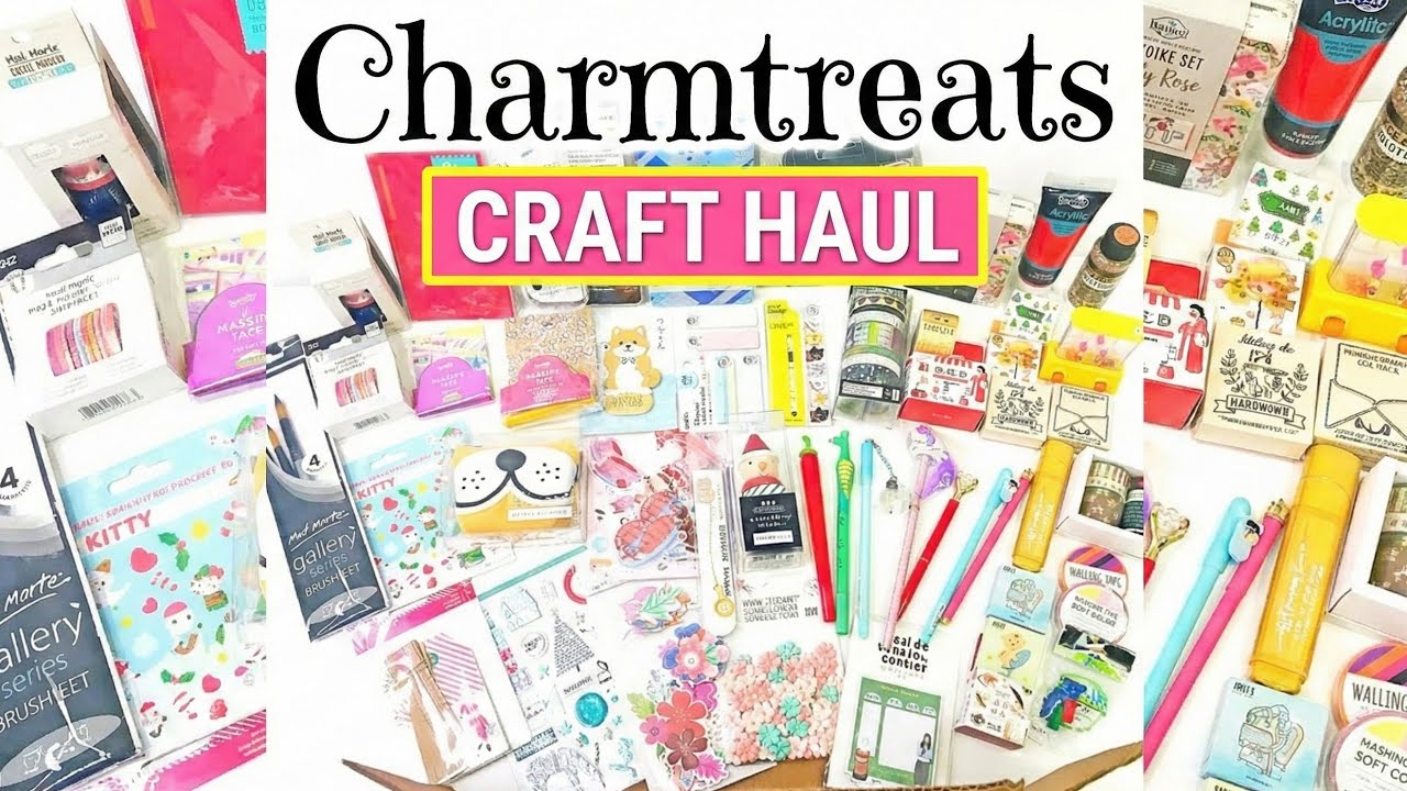 Huge Craft Haul 2025 🧵 | Affordable Art & Craft Supplies Under Budget ...