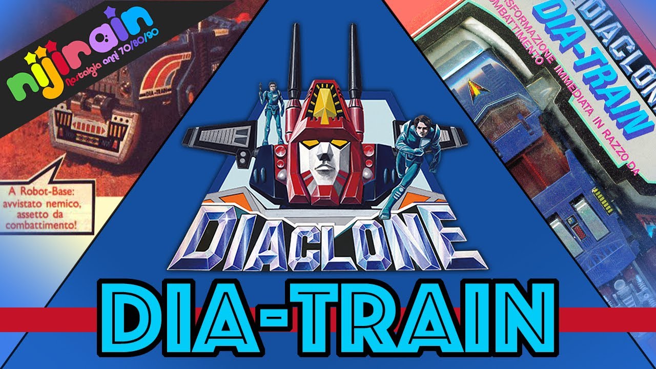 DIACLONE Dia-Train - Nijirain Giocattoli anni 70/80/90 - YouTube