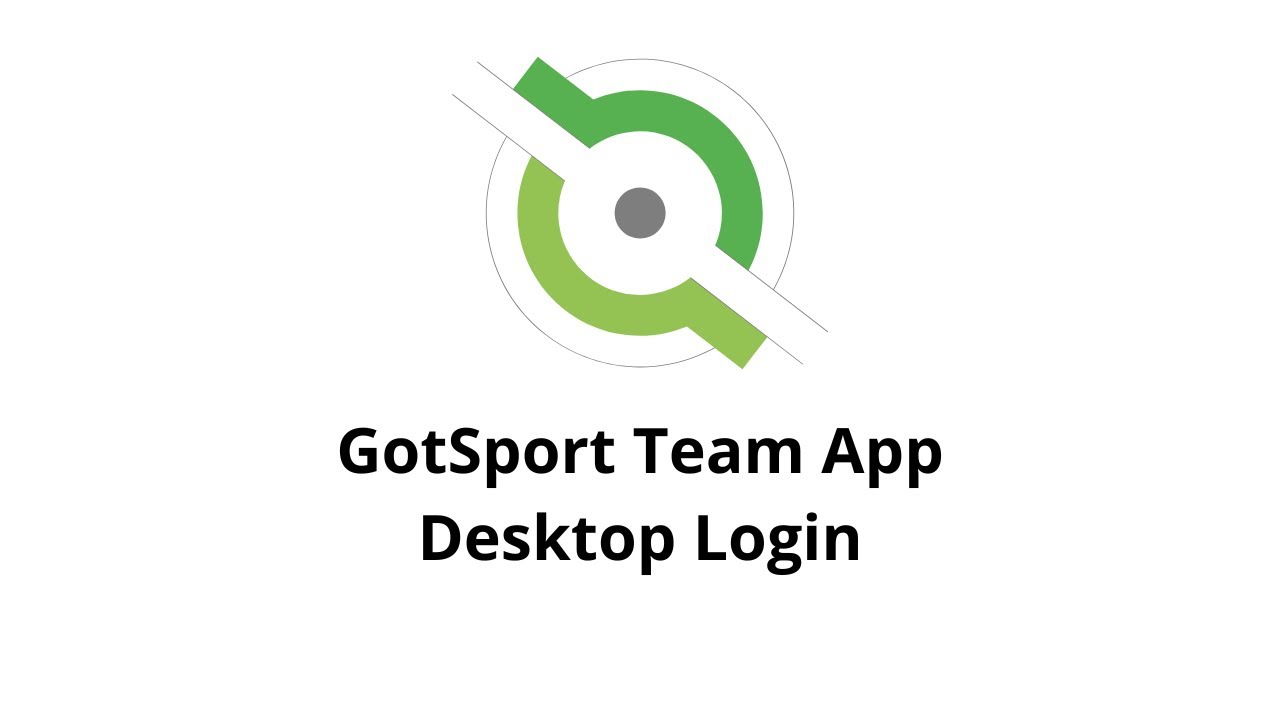 GotSport Team App Desktop Login - YouTube