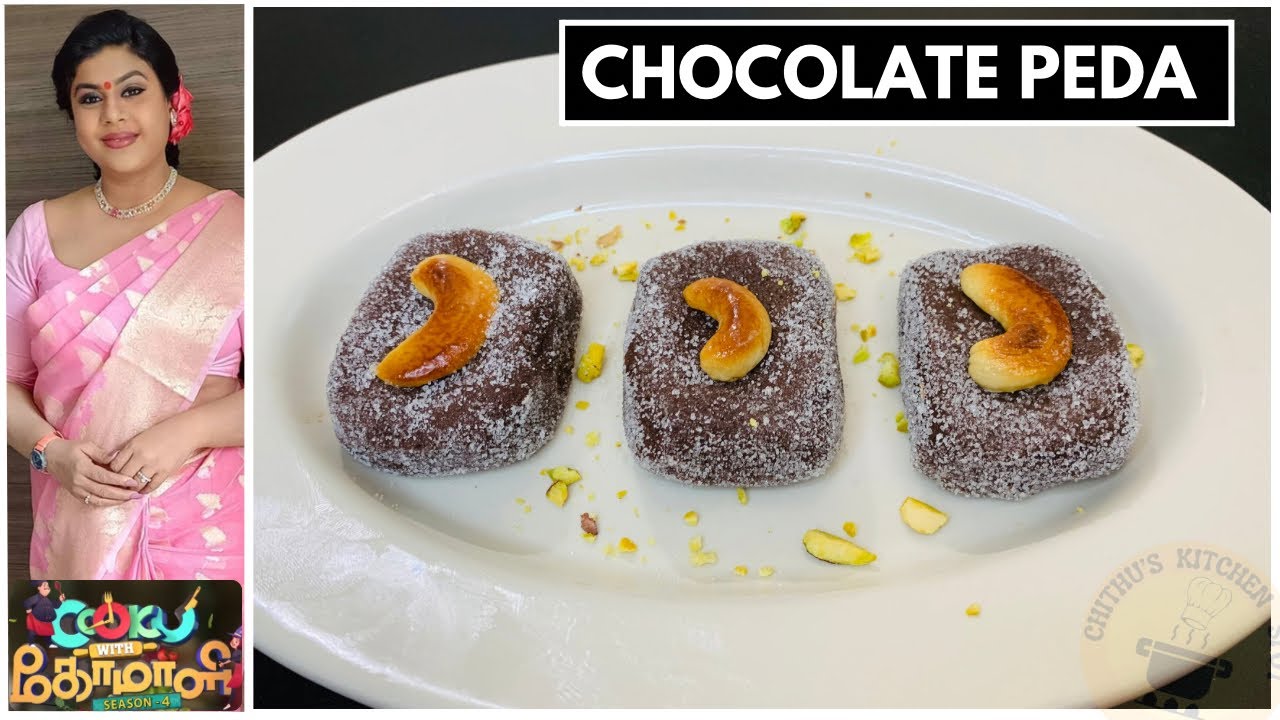 CHOCOLATE PEDA | Cook with Comali 4 recipe in tamil | Vichithra’s ...