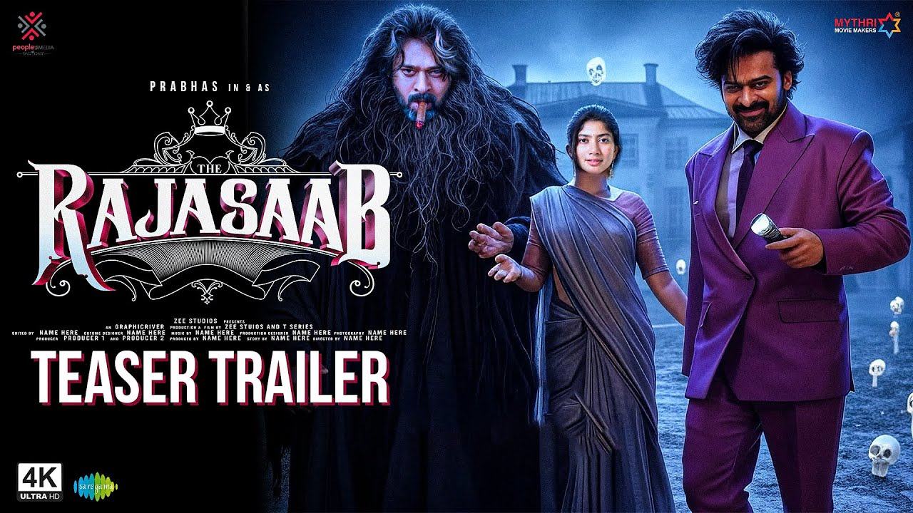 The Rajasaab - Official Trailer | Prabhas, Sai Pallavi, Sanjay Dutt ...