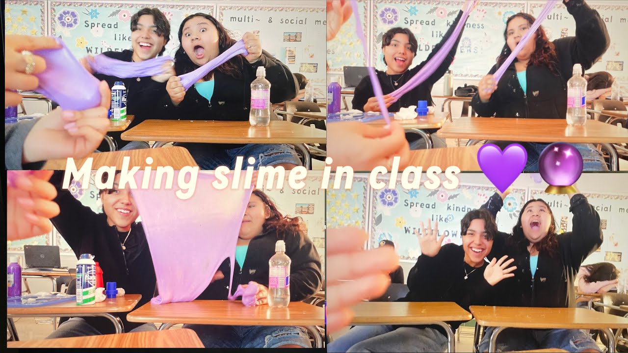 WE GOT CAUGHT MAKING SLIME (IN TROUBLE)😡😱 - YouTube