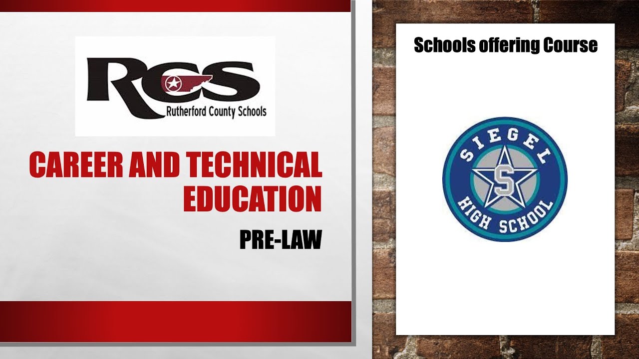 RC Schools CTE Career Pathway - Pre Law - YouTube