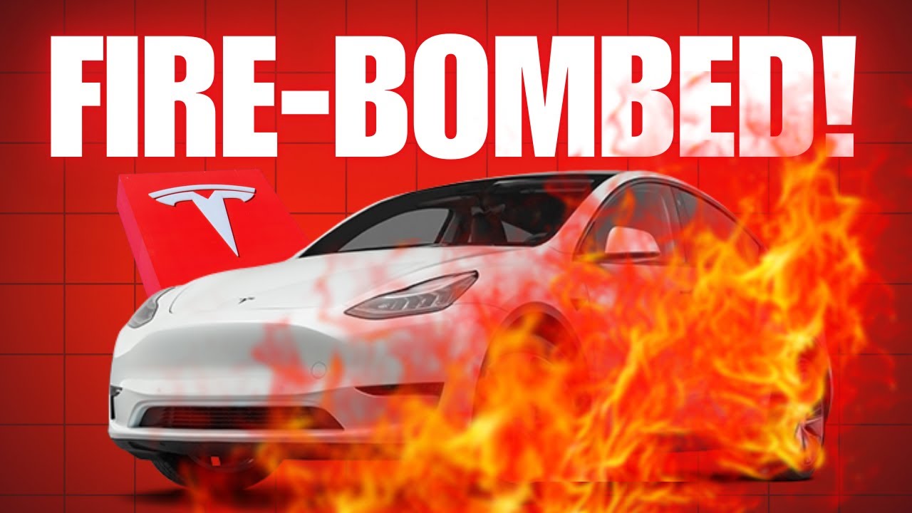 Tesla Las Vegas Firebombed: Terrorism Strikes America - YouTube