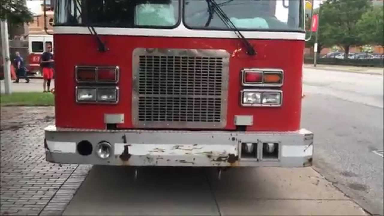 WALK AROUND OF THE CLEVELAND FIRE DEPARTMENT'S "BEAM UNIT" AT STATION 4 ...