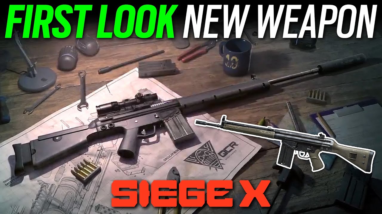 First Look New Weapon - 6News - Rainbow Six Siege X - Operation Tenfold ...