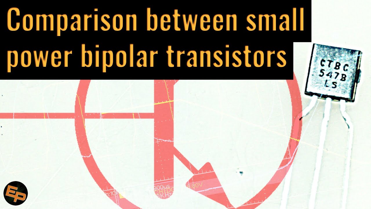 Comparison between bipolar small power transistors - YouTube