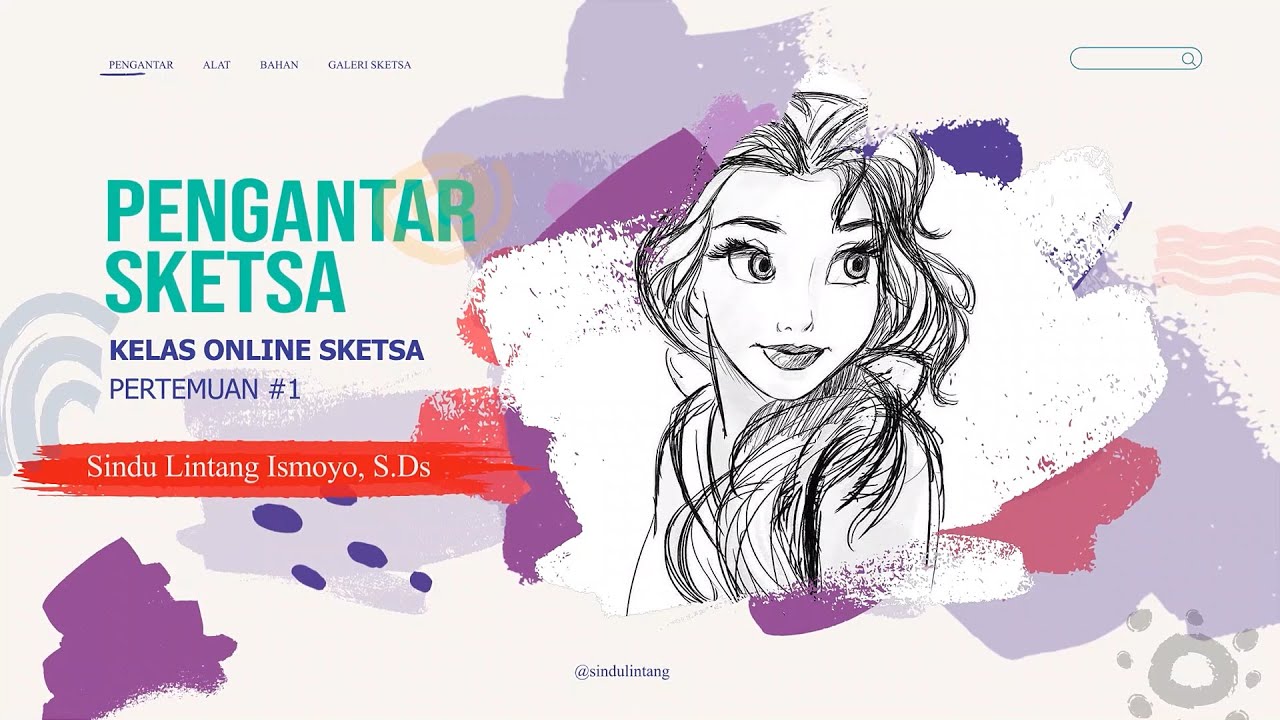 Kelas Online Sketsa DKV #1 - Pengertian, Fungsi dan Jenis Sketsa - YouTube