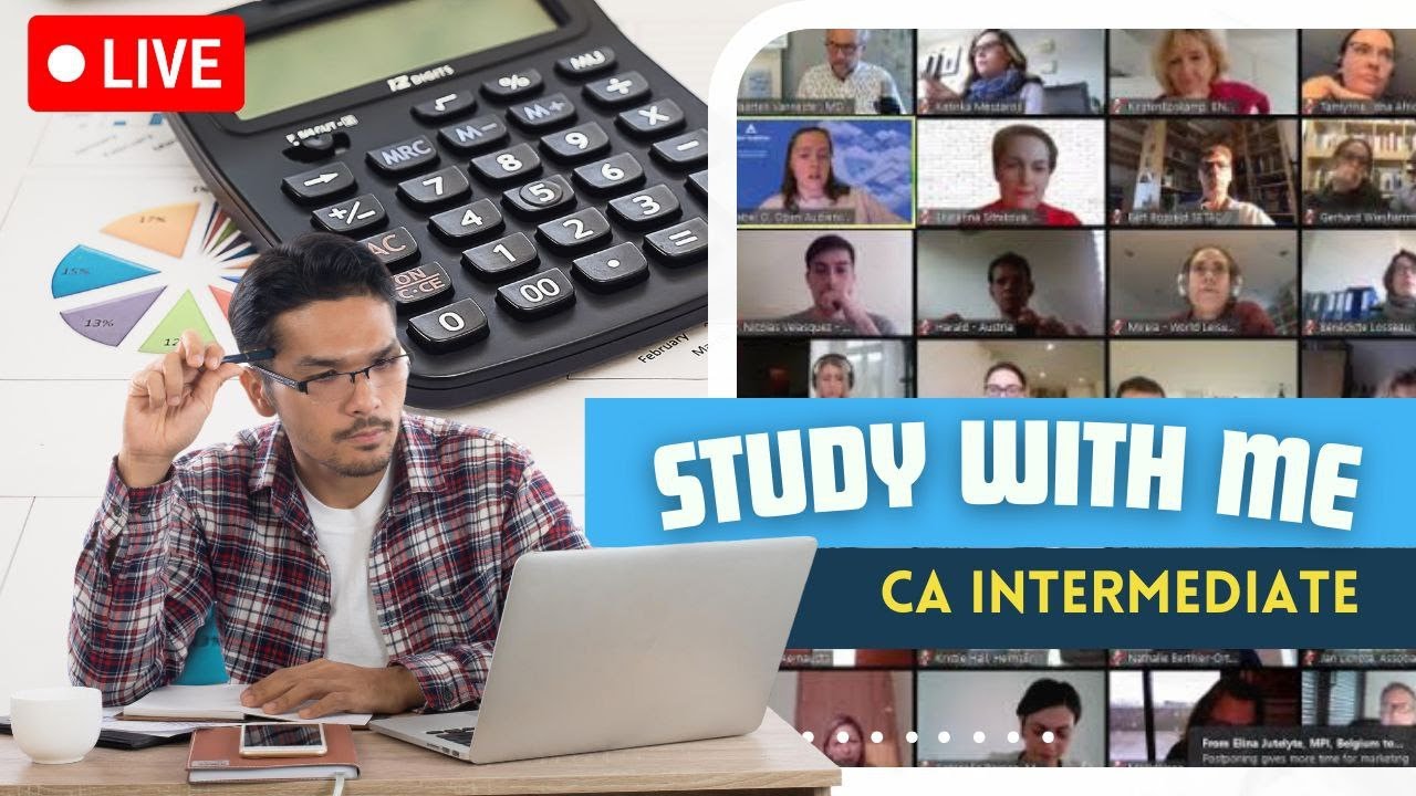 Live CA Exam Prep: Study With Me Session #10 | Join the Success Journey ...