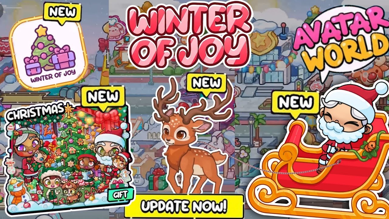 UPDATE NOW!! NEW WINTER OF JOY AND SNOW SLOP WITH FREE CHRISTMAS PACK ...