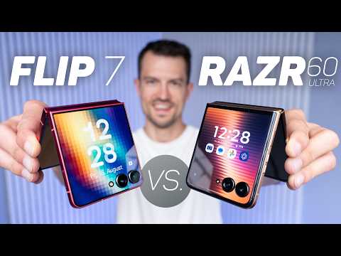Duell der Falt-Handys: Samsung Galaxy Z Flip 7 vs. Motorola Razr 60 Ultra | Test & Vergleich