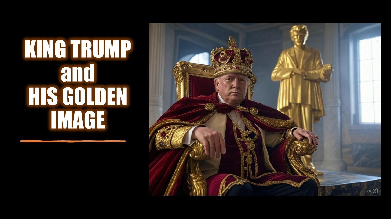 King Trump and His Golden Image - YouTube