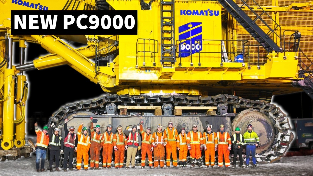 Inside the PC9000 - Komatsu's Largest Mining Shovel Ever - YouTube