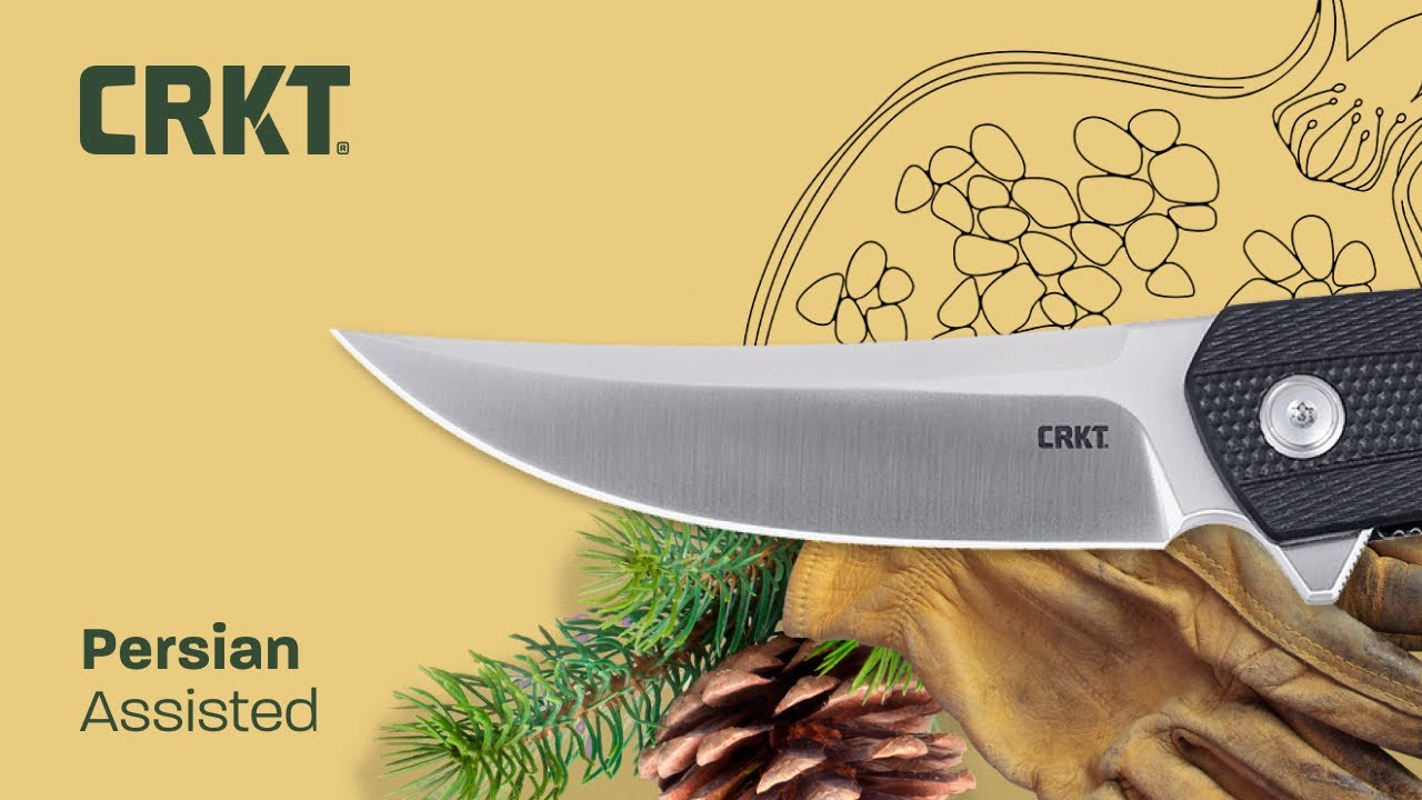 CRKT Persian Assisted | Richard Rogers Design - YouTube