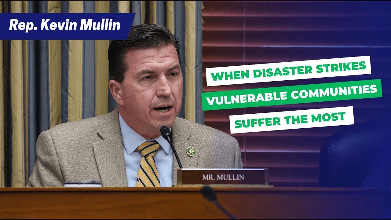 Rep. Mullin on NIST and building climate change resilience - YouTube