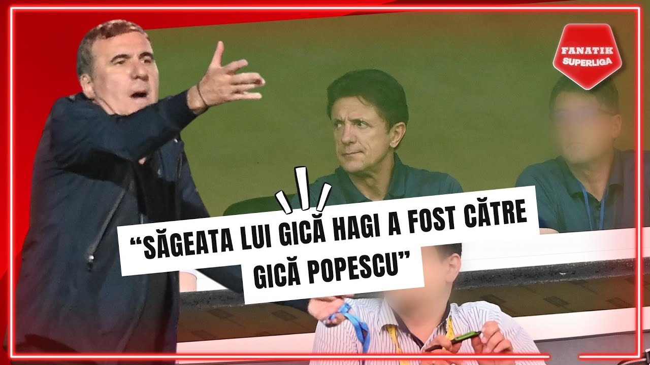 GESTUL lui Gica Popescu la FINAL care L-A INFURIAT pe Gica Hagi | Farul ...
