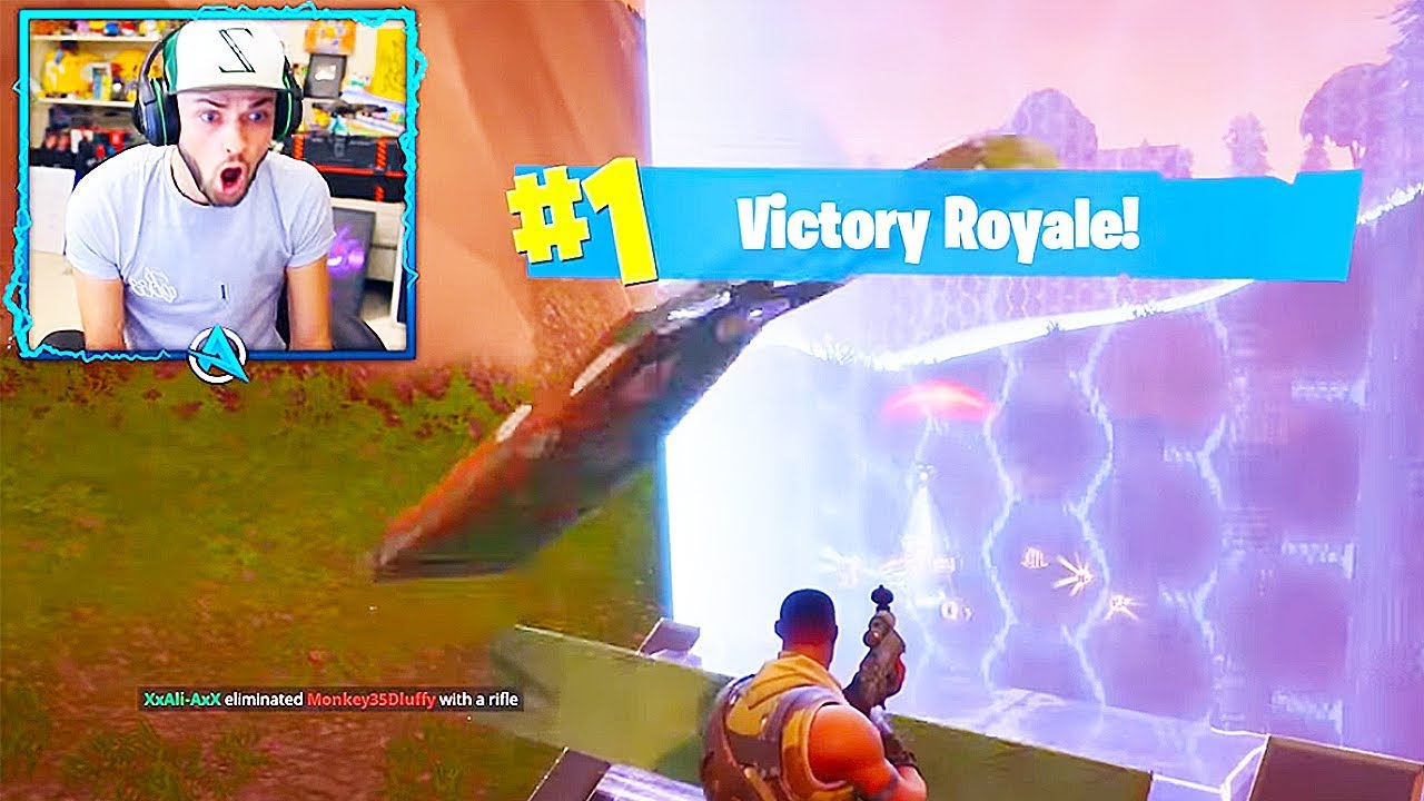 10 Best FORTNITE FIRST WIN REACTIONS (Ninja, Ali A, Myth & More) Chaos ...
